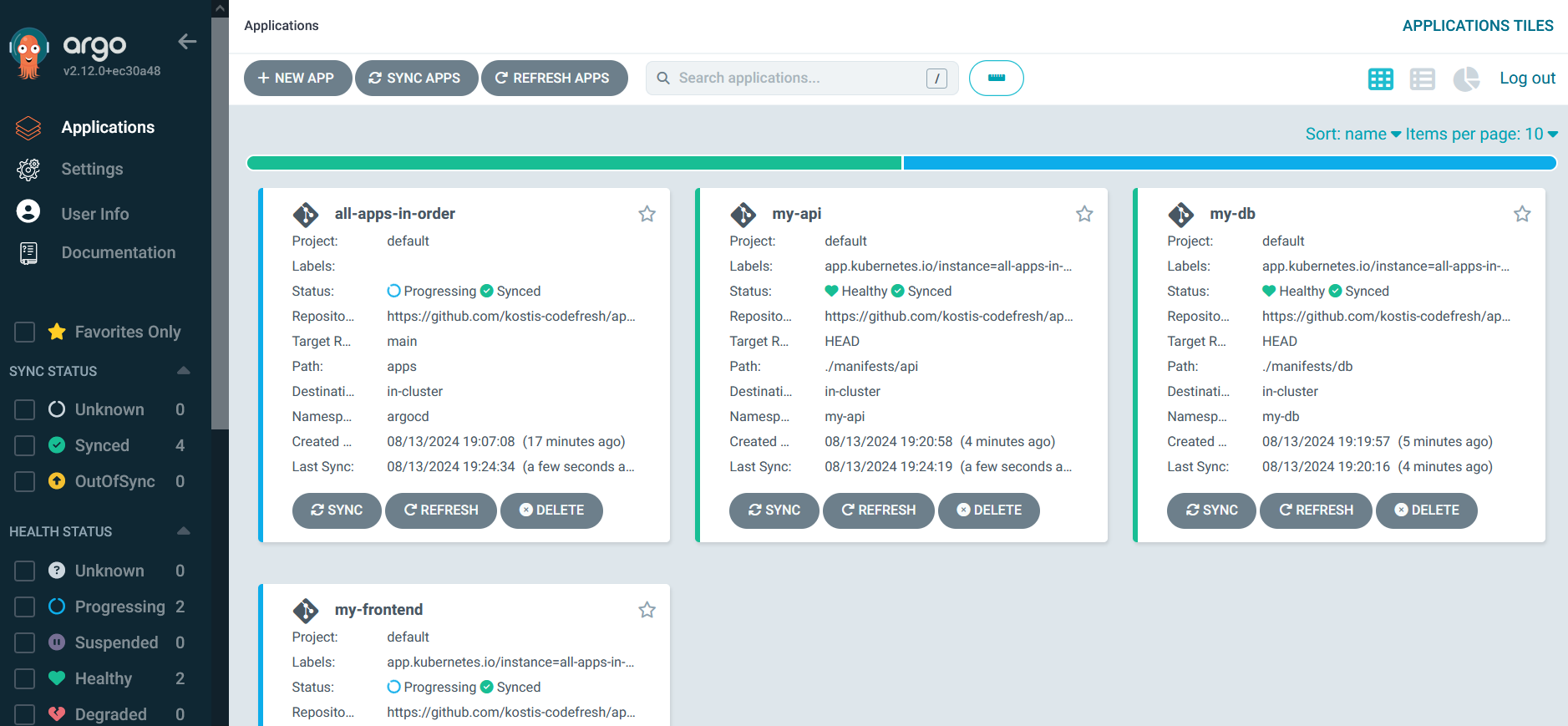 Argo CD Application Dependencies | Codefresh