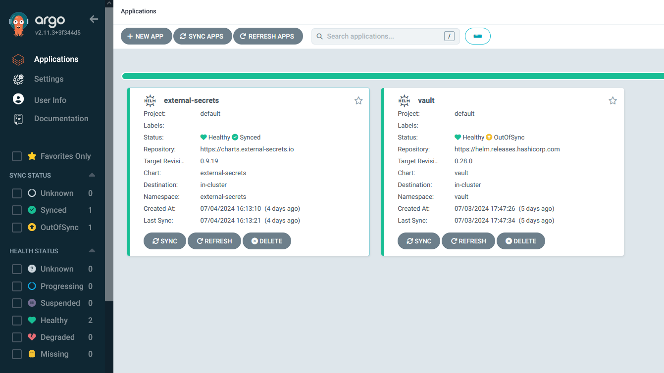 GitOps Secrets with Argo CD, Hashicorp Vault, and External Secret Operator GitOps Secrets with Argo CD, Hashicorp Vault, and External Secret Operator