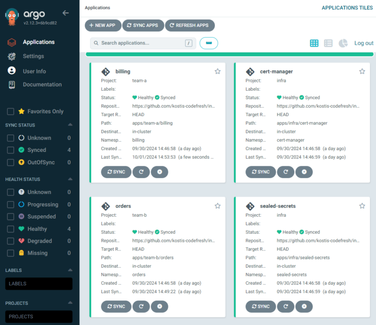 Securing Argo CD in a Multi-Tenant Environment with Application Projects | Codefresh